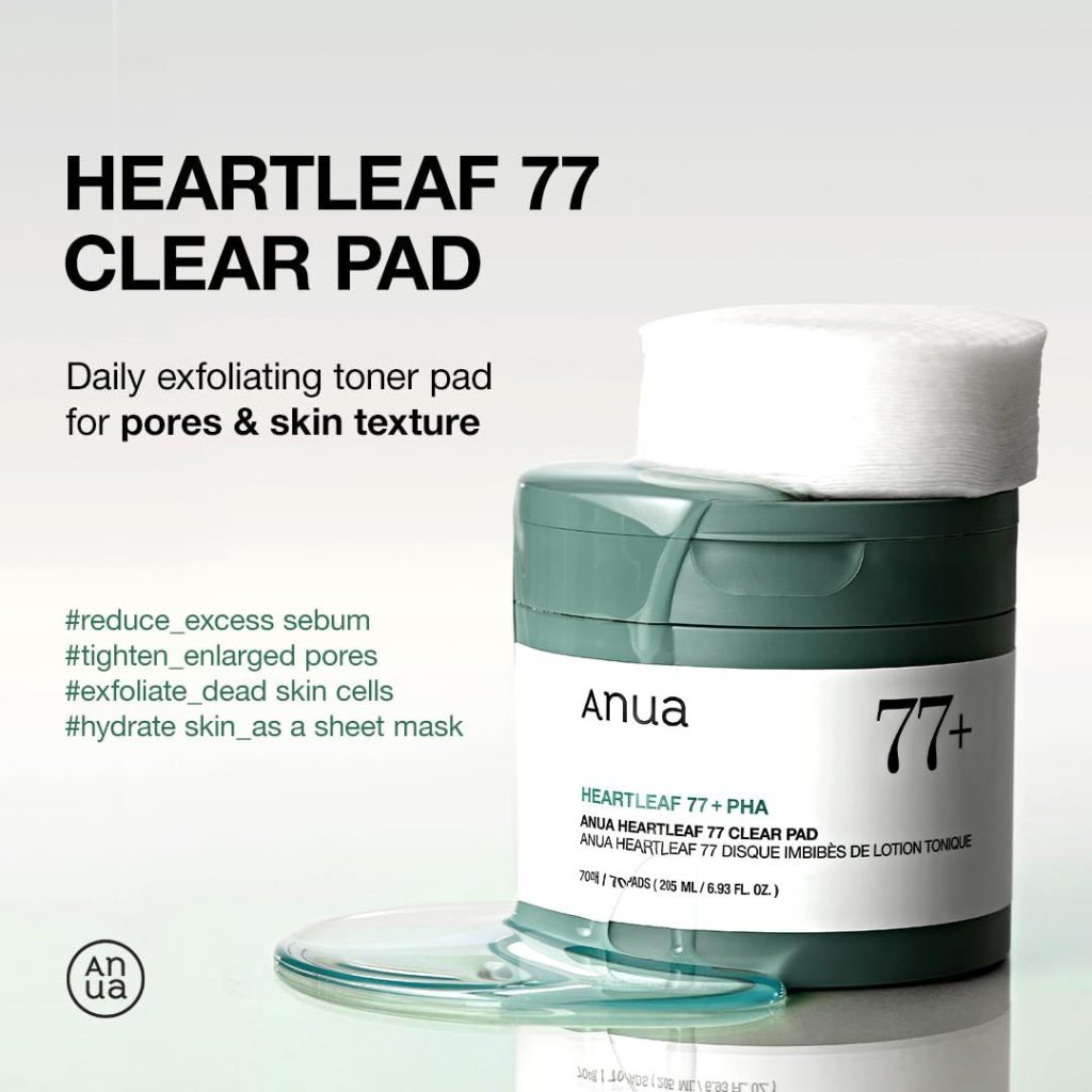 Anua Heartleaf 77 Clearpad (70 pads) | Bloom and Beauty