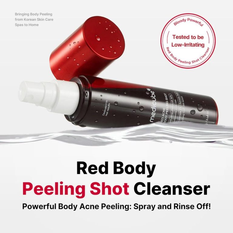 Medicube Red Acne Body Peeling Shot (110g) | Bloom and Beauty