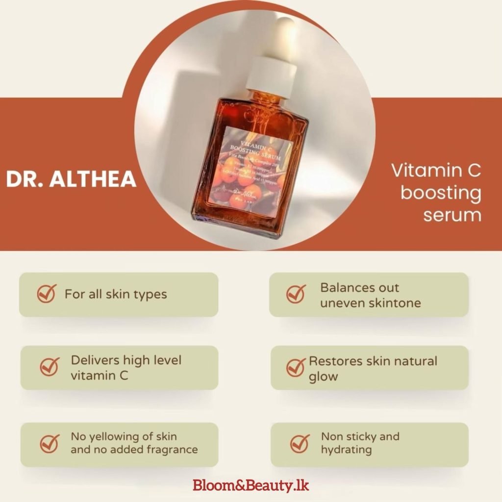 Dr.Althea Vitamin C Boosting Serum (30ml) | Bloom and Beauty